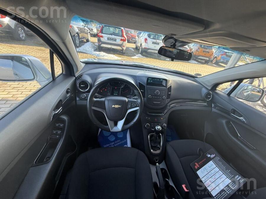 Chevrolet Orlando 2013 Talsi, ar dzinēja tilpumu 2.00 L un nobraukumu 188 tūkst. km par 6470 €, foto 7 vietnē AUTOMOTO.COM.LV