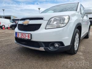 White Chevrolet Orlando 2012 in Ogre, with an engine capacity of 2.00 L and mileage of 0 thousand km for 5570 €, photo 9 on AUTOMOTO.COM.LV