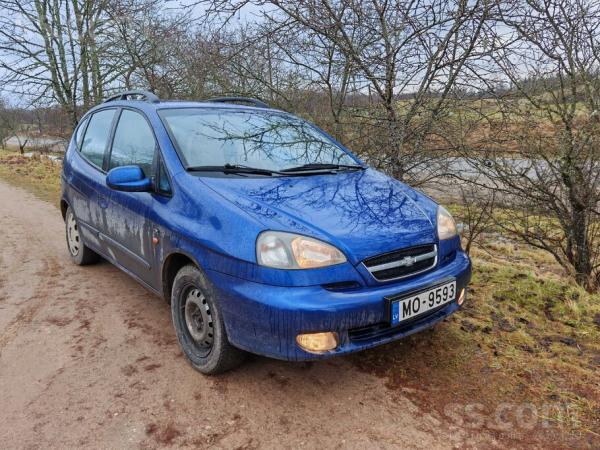 Blue Chevrolet Rezzo 2005 in Kraslava, with an engine capacity of 2.00 L and mileage of 230 thousand km for 500 €, photo 1 on AUTOMOTO.COM.LV