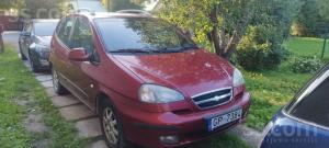 Red Chevrolet Rezzo 2007 in Jelgava, with an engine capacity of 1.60 L and mileage of 183 thousand km for 800 €, photo  on AUTOMOTO.COM.LV