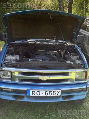 Blue Chevrolet S-10 1994 in Riga, with an engine capacity of 4.30 L and mileage of 296 thousand km for 8500 €, photo 12 on AUTOMOTO.COM.LV