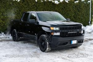 Black Chevrolet Silverado 2022 in Tallinn, with an engine capacity of 4.30 L and mileage of 0 thousand km for 35000 €, photo 4 on AUTOMOTO.COM.LV