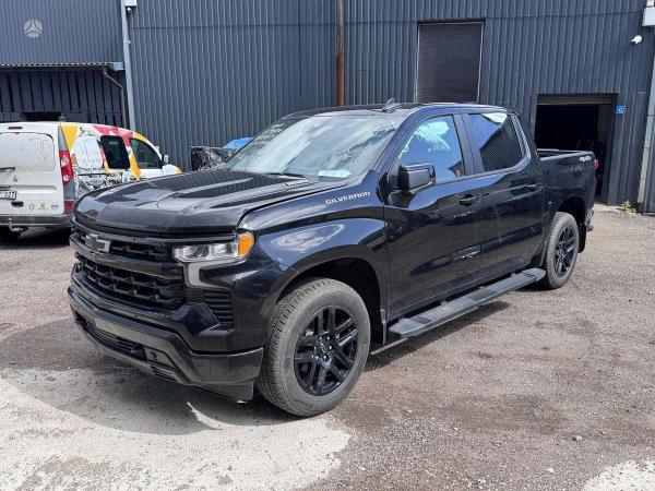 Black Chevrolet Silverado 2025 in Telschi, with an engine capacity of 3.00 L and mileage of 17 thousand km for 28500 €, photo 1 on AUTOMOTO.COM.LV