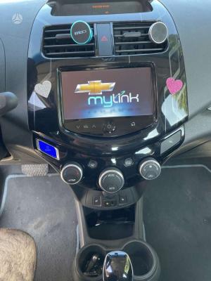Black Chevrolet Spark 2015 in Kaunas, with an engine capacity of 0.00 L and mileage of 22 thousand km for 6700 €, photo 10 on AUTOMOTO.COM.LV