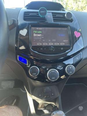 Black Chevrolet Spark 2015 in Kaunas, with an engine capacity of 0.00 L and mileage of 22 thousand km for 6700 €, photo 13 on AUTOMOTO.COM.LV