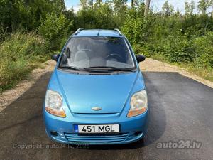 Zils Chevrolet Spark 2006 Rapla, ar dzinēja tilpumu 0.80 L un nobraukumu 142 tūkst. km par 800 €, foto  vietnē AUTOMOTO.COM.LV
