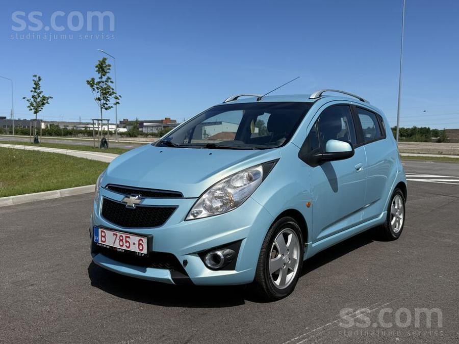 Zils Chevrolet Spark 2011 Liepāja, ar dzinēja tilpumu 1.20 L un nobraukumu 85 tūkst. km par 3950 €, foto 1 vietnē AUTOMOTO.COM.LV