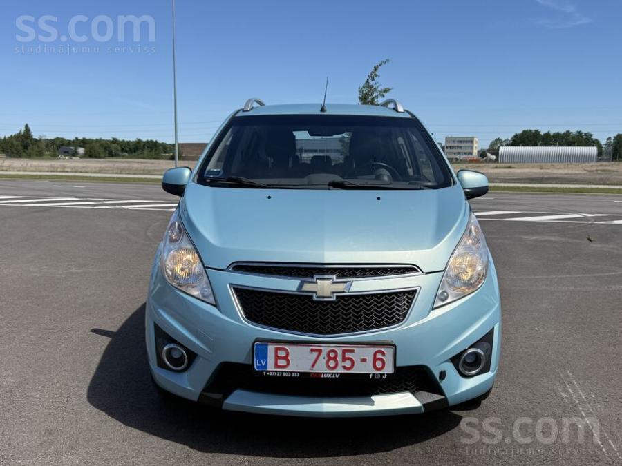 Zils Chevrolet Spark 2011 Liepāja, ar dzinēja tilpumu 1.20 L un nobraukumu 85 tūkst. km par 3950 €, foto 8 vietnē AUTOMOTO.COM.LV