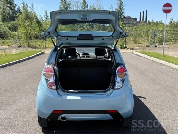 Blue Chevrolet Spark 2011 in Liepaja, with an engine capacity of 1.20 L and mileage of 85 thousand km for 3950 €, photo 9 on AUTOMOTO.COM.LV