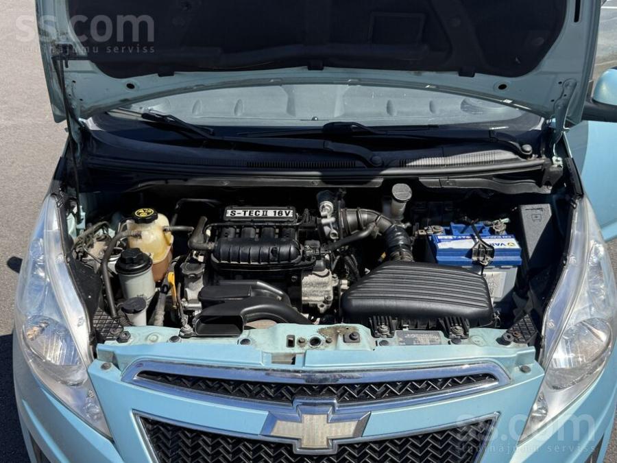 Zils Chevrolet Spark 2011 Liepāja, ar dzinēja tilpumu 1.20 L un nobraukumu 85 tūkst. km par 3950 €, foto 24 vietnē AUTOMOTO.COM.LV