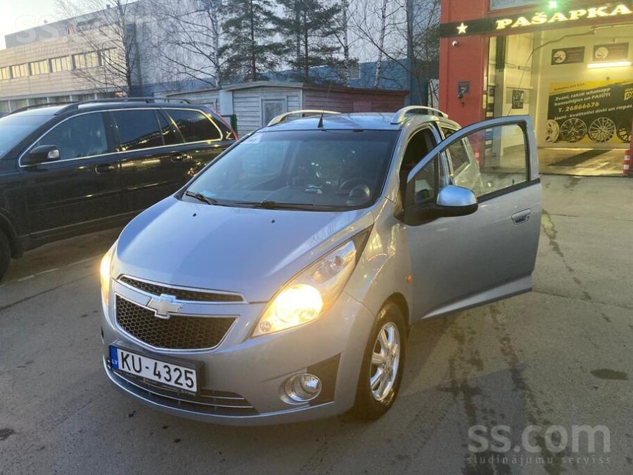 Zils Chevrolet Spark 2011 Rīga, ar dzinēja tilpumu 1.20 L un nobraukumu 130 tūkst. km par 2800 €, foto 12 vietnē AUTOMOTO.COM.LV