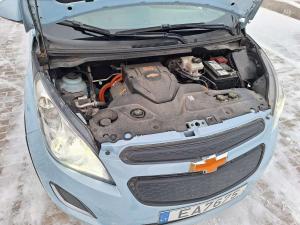 Blue Chevrolet Spark 2015 in Vilnius, with an engine capacity of 0.00 L and mileage of 91 thousand km for 6400 €, photo 19 on AUTOMOTO.COM.LV
