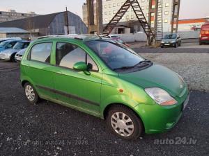 Green Chevrolet Spark 2007 in Tallinn, with an engine capacity of 1.00 L and mileage of 218 thousand km for 599 €, photo  on AUTOMOTO.COM.LV