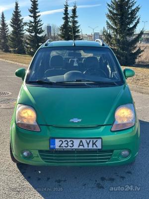 Zaļš Chevrolet Spark 2007 Tallina, ar dzinēja tilpumu 1.00 L un nobraukumu 220 tūkst. km par 899 €, foto  vietnē AUTOMOTO.COM.LV