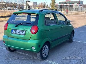 Green Chevrolet Spark 2007 in Tallinn, with an engine capacity of 1.00 L and mileage of 220 thousand km for 899 €, photo 4 on AUTOMOTO.COM.LV