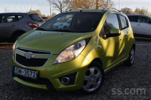 Green Chevrolet Spark 2011 in Kuldiga, with an engine capacity of 1.20 L and mileage of 0 thousand km for 4350 €, photo  on AUTOMOTO.COM.LV