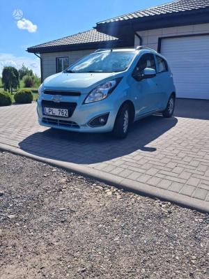 Zaļš Chevrolet Spark 2013 Panevēža, ar dzinēja tilpumu 1.21 L un nobraukumu 162 tūkst. km par 2000 €, foto  vietnē AUTOMOTO.COM.LV