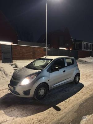Grey Chevrolet Spark 2011 in Vilnius, with an engine capacity of 1.00 L and mileage of 197 thousand km for 1050 €, photo  on AUTOMOTO.COM.LV