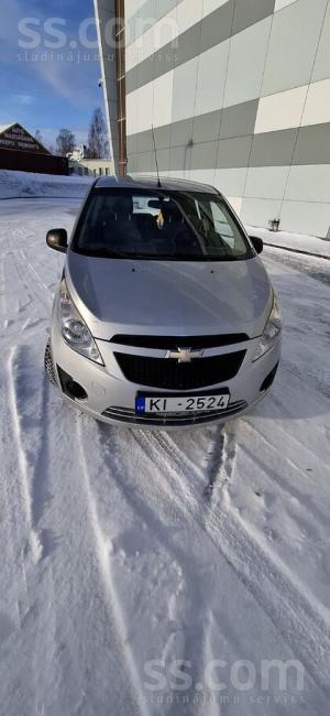 Pelēks Chevrolet Spark 2012 Dobele, ar dzinēja tilpumu 1.00 L un nobraukumu 154 tūkst. km par 2400 €, foto 1 vietnē AUTOMOTO.COM.LV