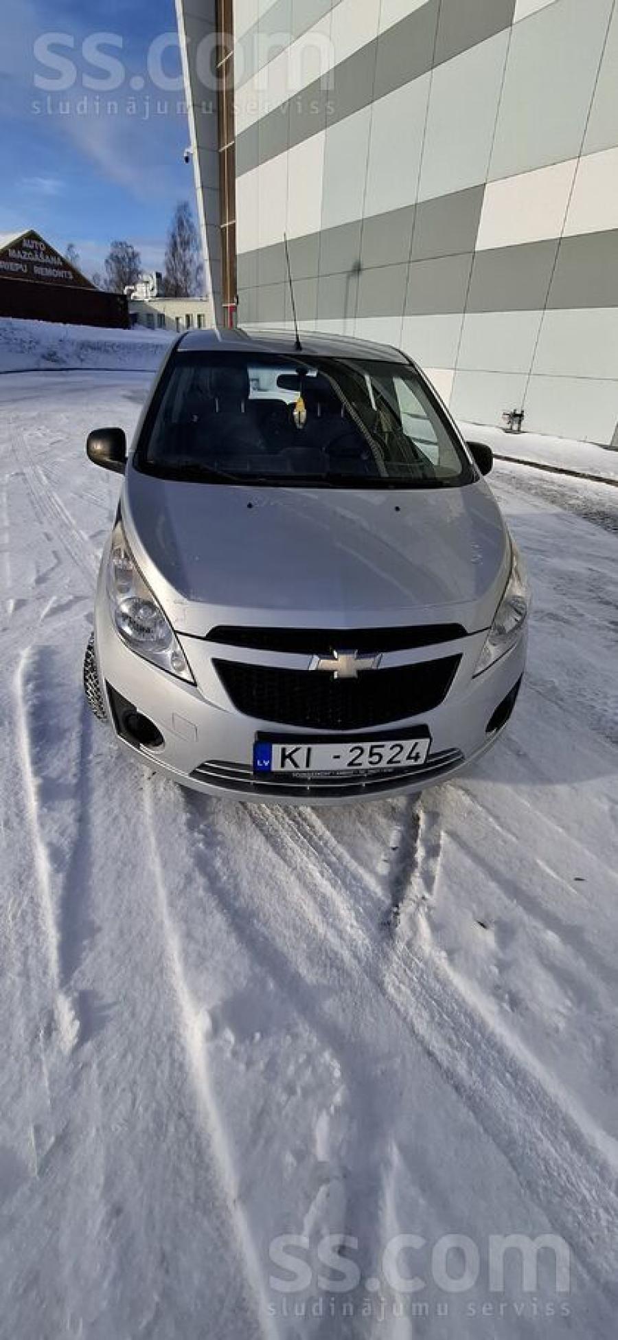 Pelēks Chevrolet Spark 2012 Dobele, ar dzinēja tilpumu 1.00 L un nobraukumu 154 tūkst. km par 2400 €, foto 1 vietnē AUTOMOTO.COM.LV