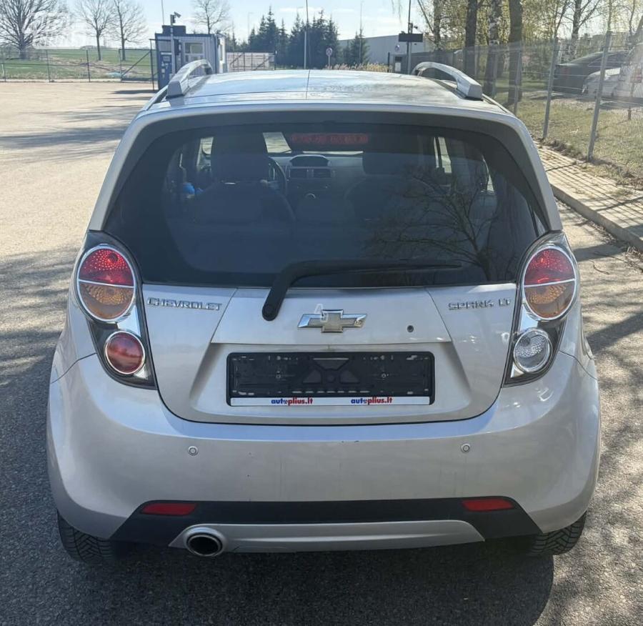Grey Chevrolet Spark 2012 in Marijampole, with an engine capacity of 1.20 L and mileage of 93 thousand km for 2899 €, photo 7 on AUTOMOTO.COM.LV