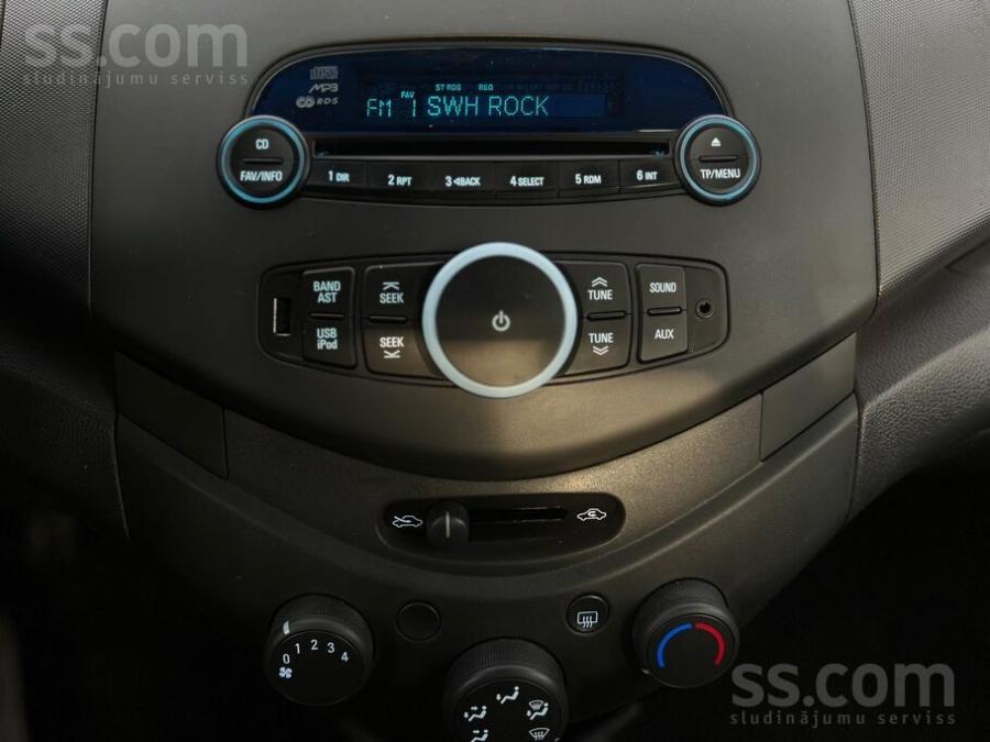 Chevrolet Spark 2012 Cēsis, ar dzinēja tilpumu 1.00 L un nobraukumu 155 tūkst. km par 1690 €, foto 14 vietnē AUTOMOTO.COM.LV