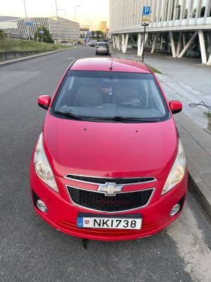 Sarkans Chevrolet Spark 2010 Viļņa, ar dzinēja tilpumu 1.00 L un nobraukumu 149 tūkst. km par 1050 €, foto 4 vietnē AUTOMOTO.COM.LV