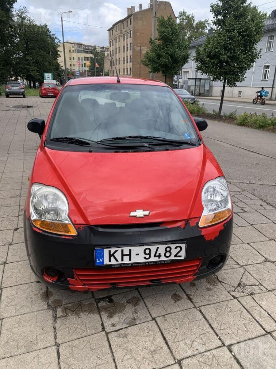 Red Chevrolet Spark 2006 in Riga, with an engine capacity of 0.80 L and mileage of 94 thousand km for 900 €, photo 3 on AUTOMOTO.COM.LV