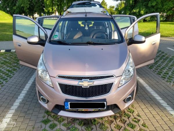 Violet Chevrolet Spark 2010 in Vilkaviskis, with an engine capacity of 1.20 L and mileage of 170 thousand km for 1750 €, photo 1 on AUTOMOTO.COM.LV