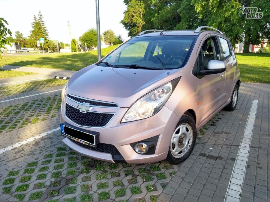 Violet Chevrolet Spark 2010 in Vilkaviskis, with an engine capacity of 1.20 L and mileage of 170 thousand km for 1750 €, photo 3 on AUTOMOTO.COM.LV