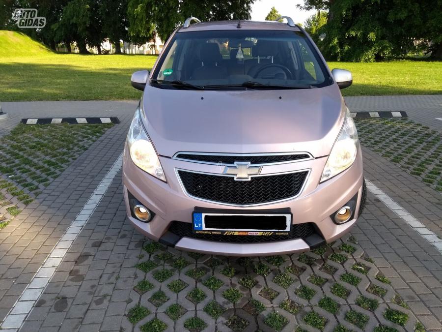 Violet Chevrolet Spark 2010 in Vilkaviskis, with an engine capacity of 1.20 L and mileage of 170 thousand km for 1750 €, photo 4 on AUTOMOTO.COM.LV