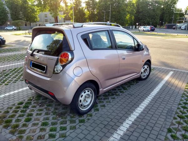 Violet Chevrolet Spark 2010 in Vilkaviskis, with an engine capacity of 1.20 L and mileage of 170 thousand km for 1750 €, photo 5 on AUTOMOTO.COM.LV