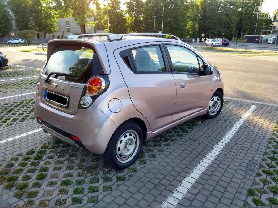 Violet Chevrolet Spark 2010 in Vilkaviskis, with an engine capacity of 1.20 L and mileage of 170 thousand km for 1750 €, photo 6 on AUTOMOTO.COM.LV