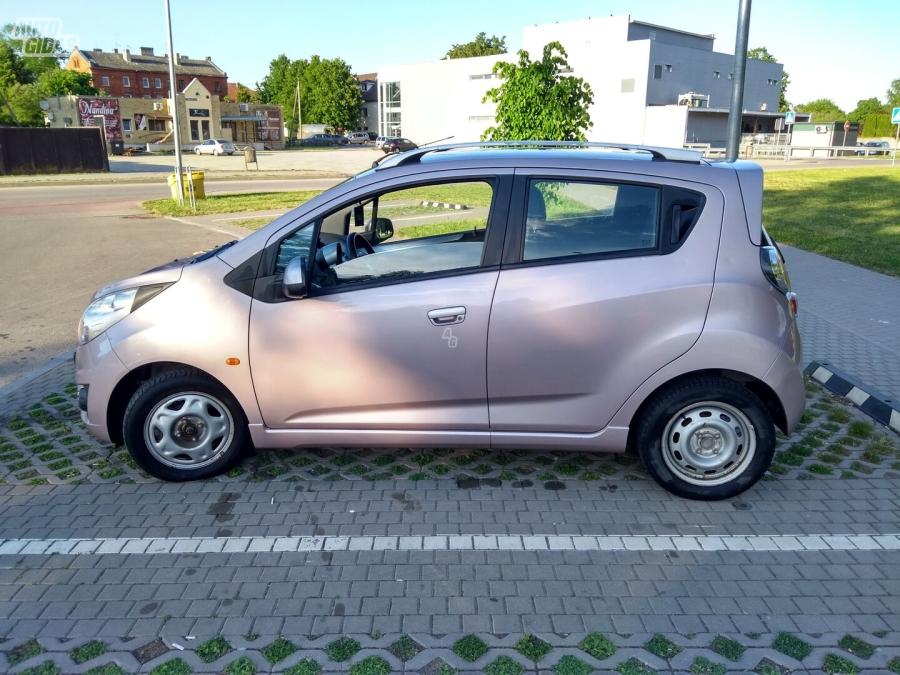 Violet Chevrolet Spark 2010 in Vilkaviskis, with an engine capacity of 1.20 L and mileage of 170 thousand km for 1750 €, photo 9 on AUTOMOTO.COM.LV