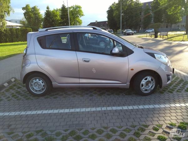 Violet Chevrolet Spark 2010 in Vilkaviskis, with an engine capacity of 1.20 L and mileage of 170 thousand km for 1750 €, photo 9 on AUTOMOTO.COM.LV