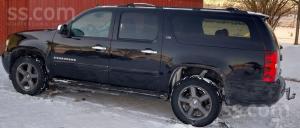 Melns Chevrolet Suburban 2008 Jēkabpils, ar dzinēja tilpumu 5.30 L un nobraukumu 168 tūkst. km par 24000 €, foto 5 vietnē AUTOMOTO.COM.LV