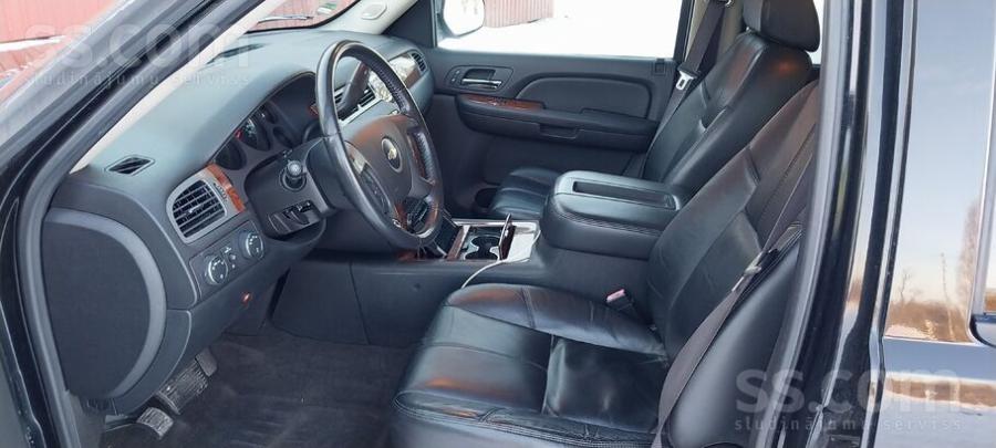 Melns Chevrolet Suburban 2008 Jēkabpils, ar dzinēja tilpumu 5.30 L un nobraukumu 168 tūkst. km par 24000 €, foto 6 vietnē AUTOMOTO.COM.LV