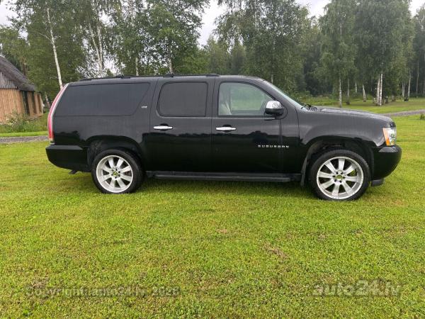 Black Chevrolet Suburban 2008 in Tallinn, with an engine capacity of 5.30 L and mileage of 334 thousand km for 13000 €, photo 5 on AUTOMOTO.COM.LV