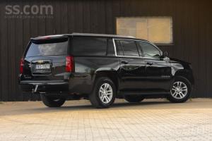 Melns Chevrolet Suburban 2015 Jelgava, ar dzinēja tilpumu 5.30 L un nobraukumu 257 tūkst. km par 21000 €, foto 8 vietnē AUTOMOTO.COM.LV