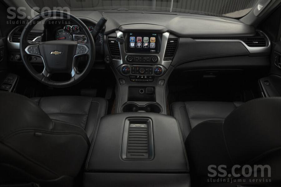 Melns Chevrolet Suburban 2015 Jelgava, ar dzinēja tilpumu 5.30 L un nobraukumu 257 tūkst. km par 21000 €, foto 16 vietnē AUTOMOTO.COM.LV