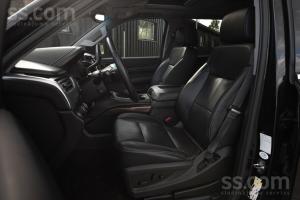 Melns Chevrolet Suburban 2015 Jelgava, ar dzinēja tilpumu 5.30 L un nobraukumu 257 tūkst. km par 21000 €, foto 23 vietnē AUTOMOTO.COM.LV