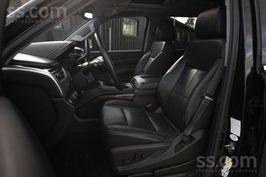 Melns Chevrolet Suburban 2015 Jelgava, ar dzinēja tilpumu 5.30 L un nobraukumu 257 tūkst. km par 21000 €, foto 23 vietnē AUTOMOTO.COM.LV