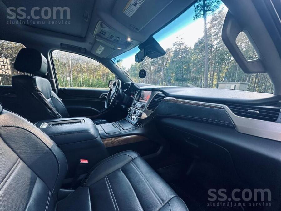 Melns Chevrolet Suburban 2016 Rīga, ar dzinēja tilpumu 6.20 L un nobraukumu 290 tūkst. km par 22500 €, foto 6 vietnē AUTOMOTO.COM.LV