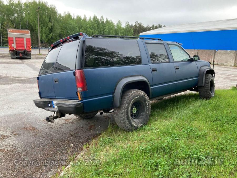 Zils Chevrolet Suburban 1996 Tartu, ar dzinēja tilpumu 6.50 L un nobraukumu 0 tūkst. km par 11000 €, foto 25 vietnē AUTOMOTO.COM.LV