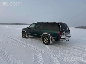 Зеленый Шевроле Субурбан 1997 в Даугавпилс, объемом двигателя 6.44 л и пробегом 353 тыс. км за 6500 €, фото 4 на AUTOMOTO.COM.LV