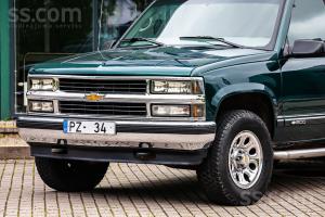 Green Chevrolet Suburban 1997 in Tukums, with an engine capacity of 5.70 L and mileage of 270 thousand km for 10000 €, photo  on AUTOMOTO.COM.LV