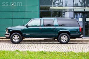 Green Chevrolet Suburban 1997 in Tukums, with an engine capacity of 5.70 L and mileage of 270 thousand km for 10000 €, photo 3 on AUTOMOTO.COM.LV