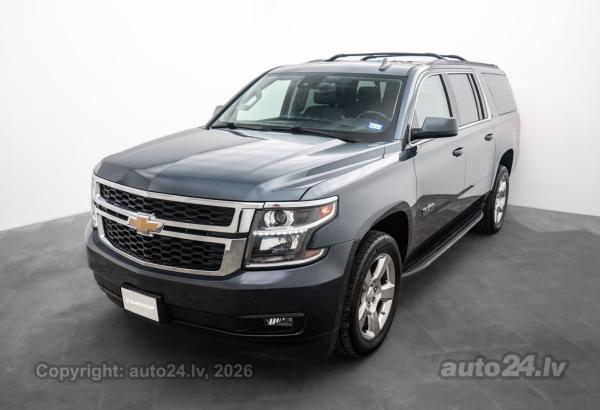 Pelēks Chevrolet Suburban 2020 Tallina, ar dzinēja tilpumu 5.30 L un nobraukumu 105 tūkst. km par 29999 €, foto 1 vietnē AUTOMOTO.COM.LV