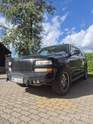 Melns Chevrolet Tahoe 2006 Rīga, ar dzinēja tilpumu 6.00 L un nobraukumu 206 tūkst. km par 13500 €, foto 5 vietnē AUTOMOTO.COM.LV