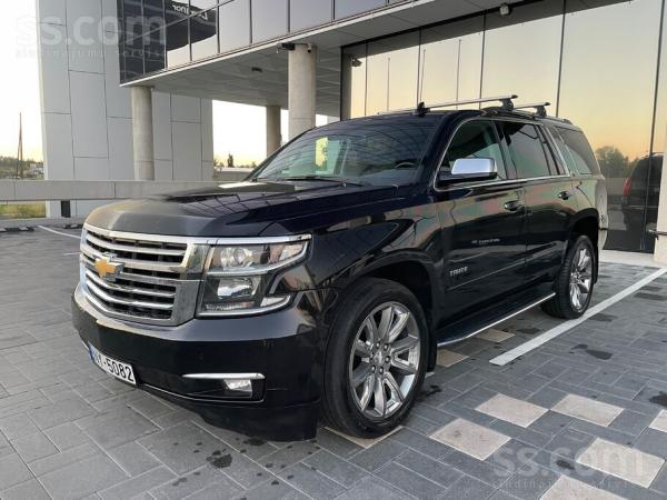 Melns Chevrolet Tahoe 2015 Rīga, ar dzinēja tilpumu 5.30 L un nobraukumu 172 tūkst. km par 15000 €, foto 8 vietnē AUTOMOTO.COM.LV